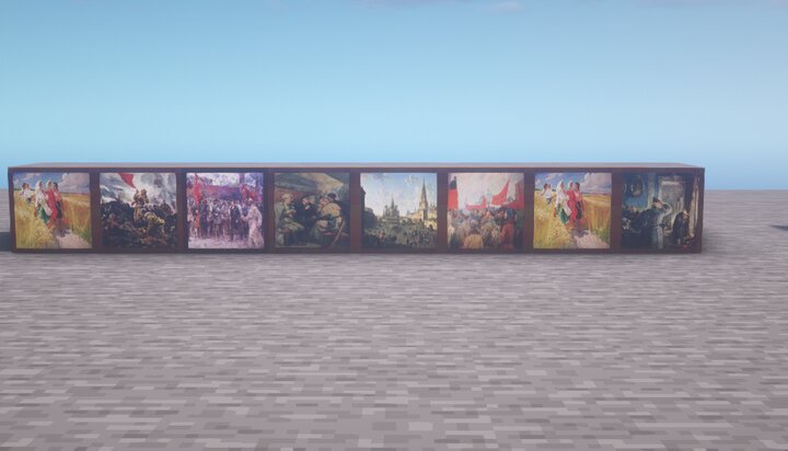 Soviet styled Paintings Minecraft Texture Pack