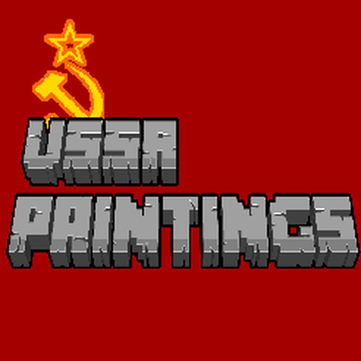 Soviet styled Paintings Minecraft Texture Pack