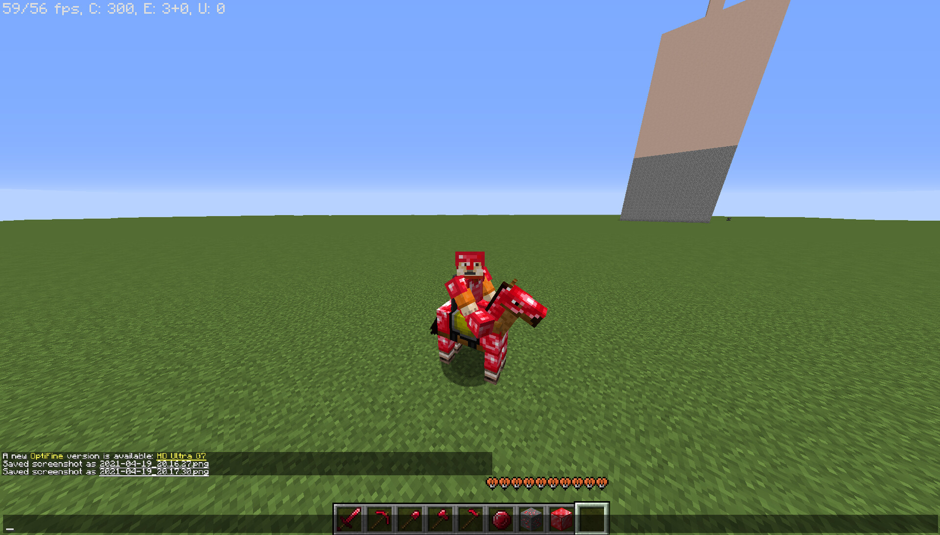 Diamonds to Ruby Minecraft Texture Pack