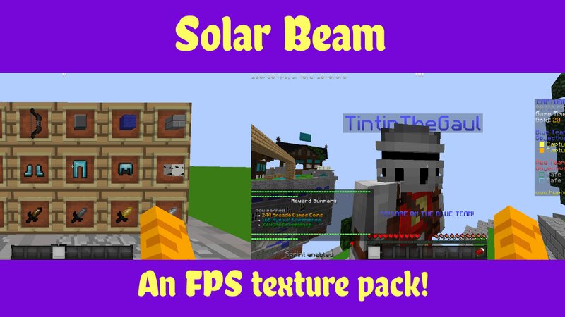Solar Beam |a 1.8.9 pack edit Minecraft Texture Pack