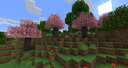 Simple Sakura Trees Minecraft Texture Pack