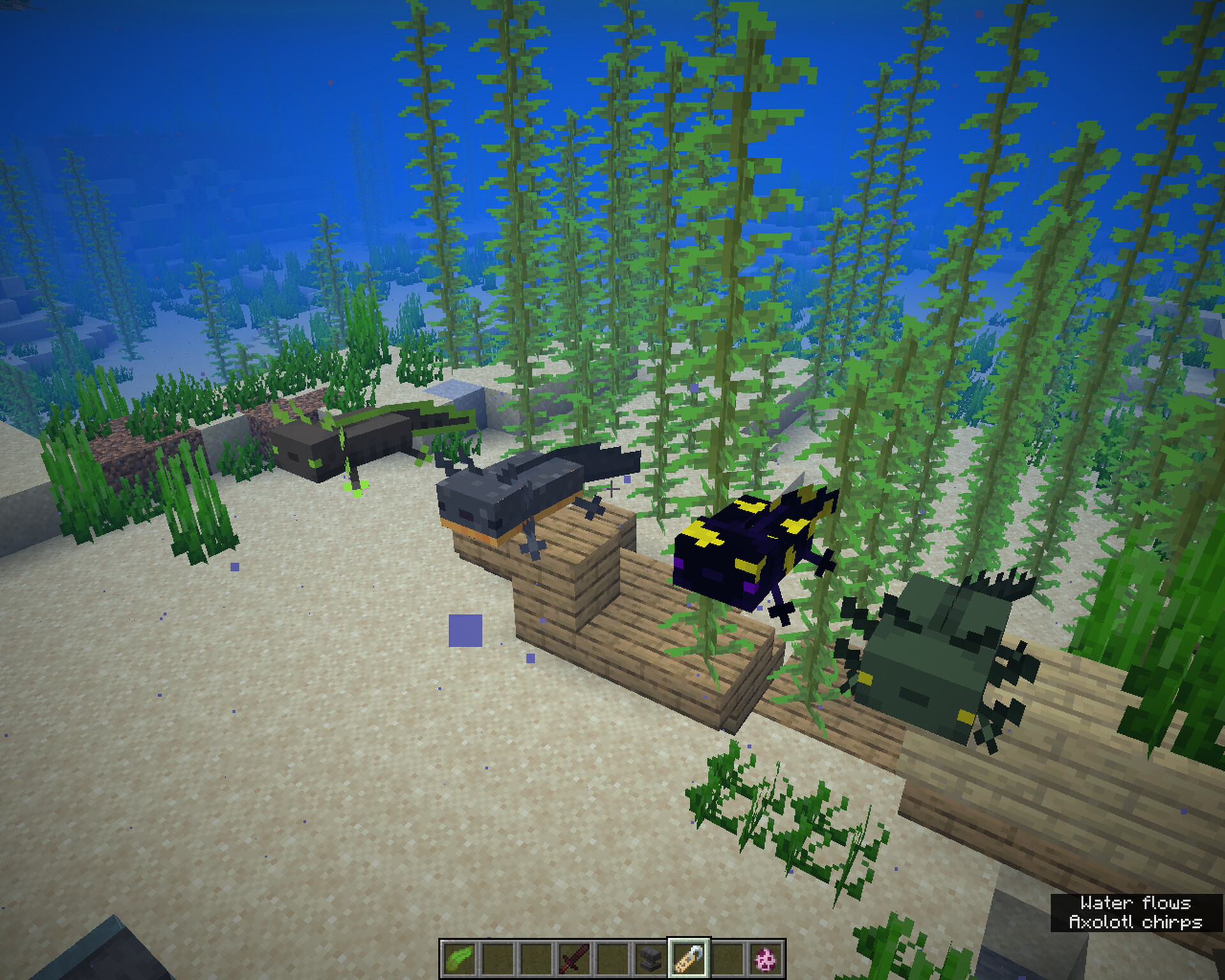 Variated Axolotls Minecraft Texture Pack