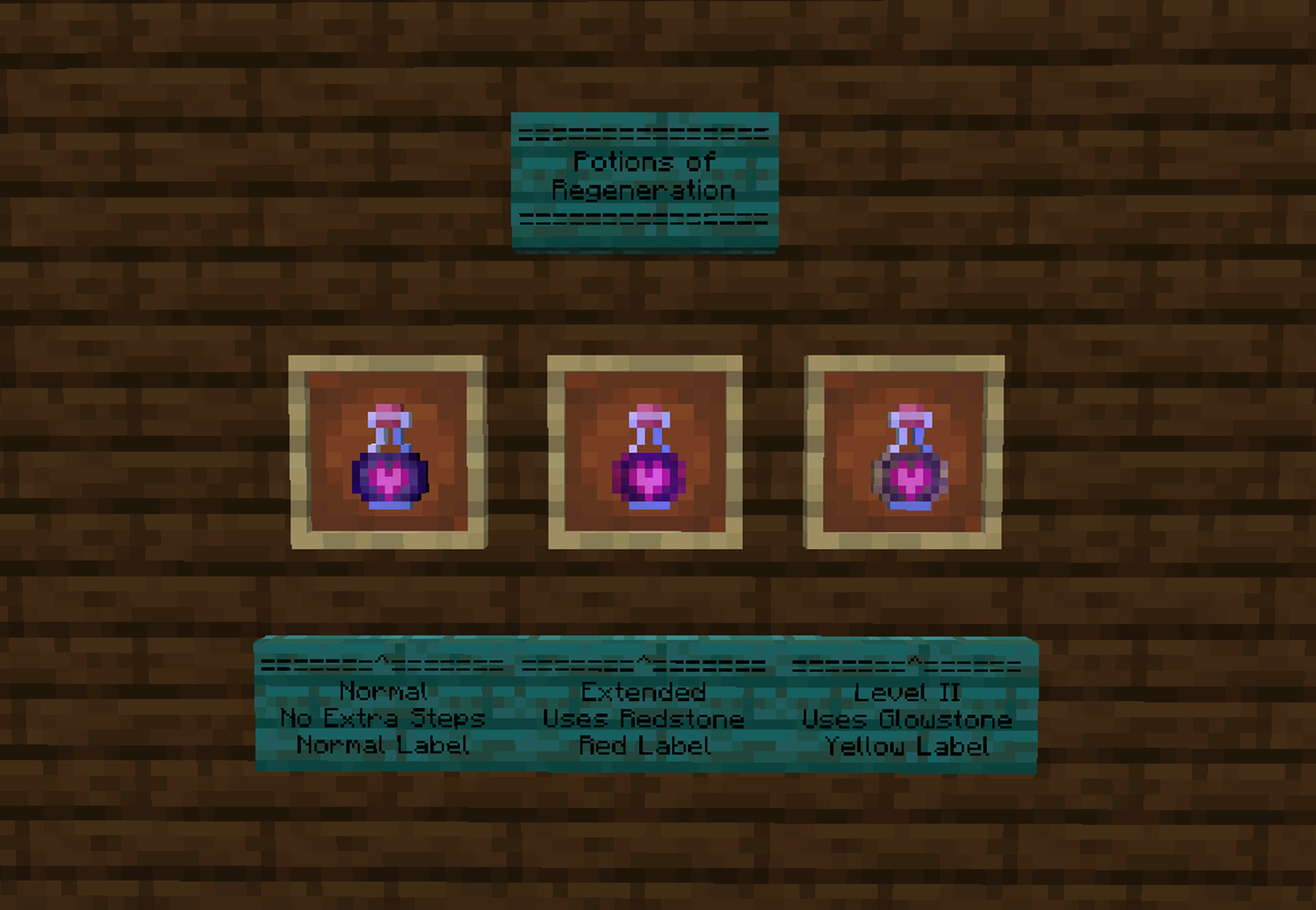 Bottle & Potion Icons Dakkopack Minecraft Texture Pack