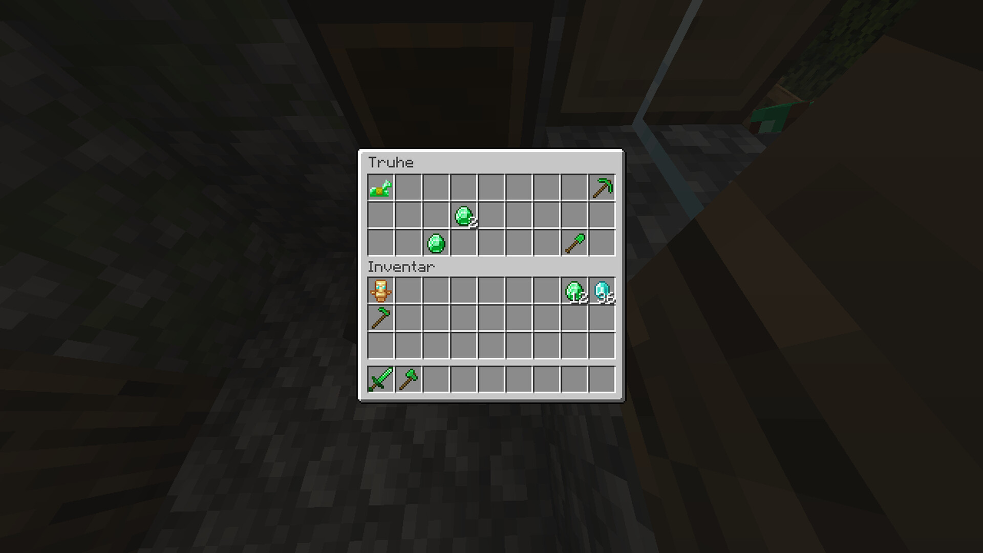 Diamond Switched Emerald Minecraft Texture Pack