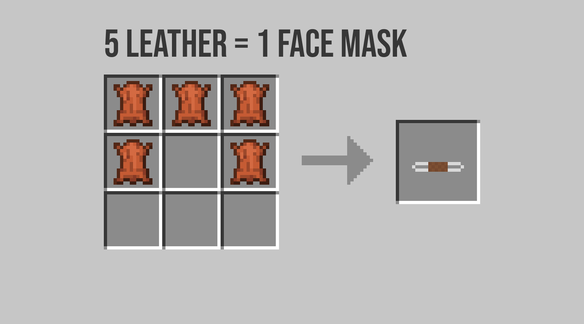 Face Masks Minecraft Texture Pack