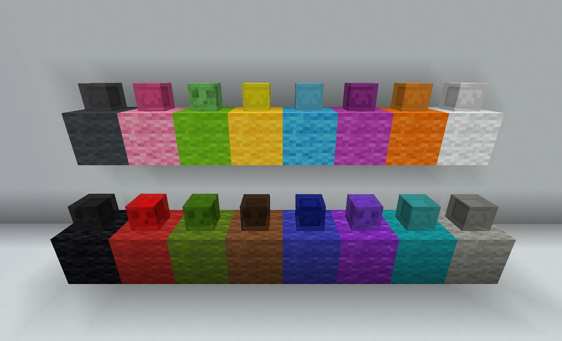 16 Colors of Slime Minecraft Texture Pack