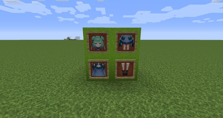 Rushia-Themed Netherite Minecraft Texture Pack
