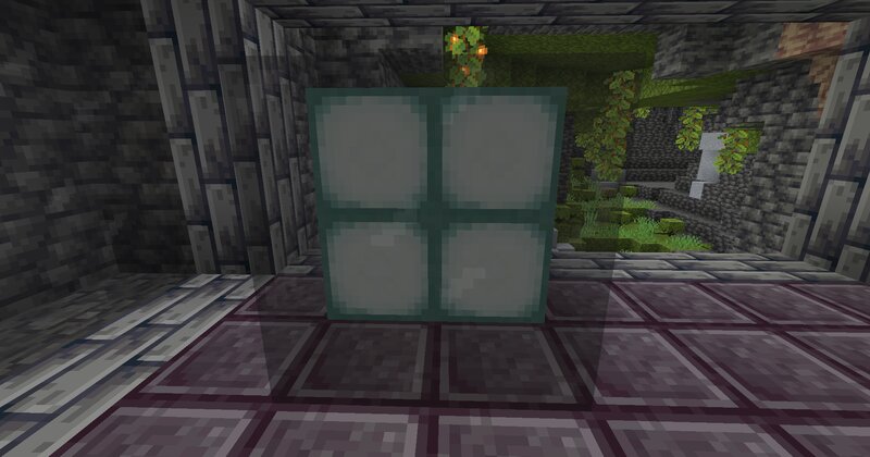 Borderless Tinted Glass Minecraft Texture Pack