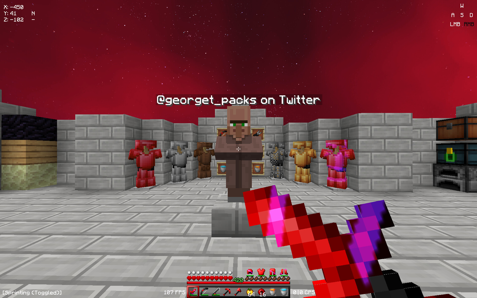 neptune 16x + 6 RECOLORS Minecraft Texture Pack