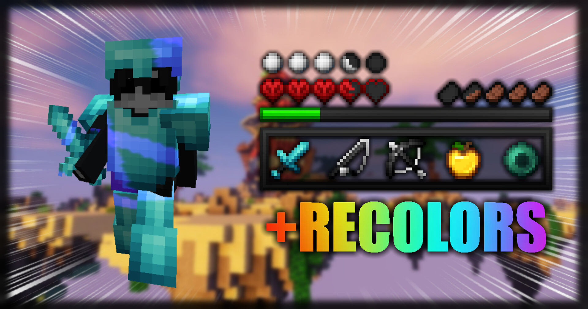 neptune 16x + 6 RECOLORS Minecraft Texture Pack