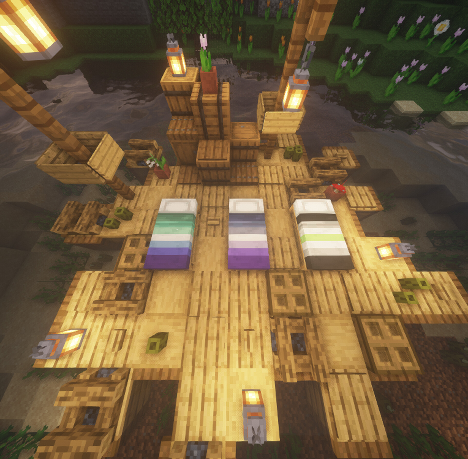 LGBTQ+ Pride Beds² Minecraft Texture Pack