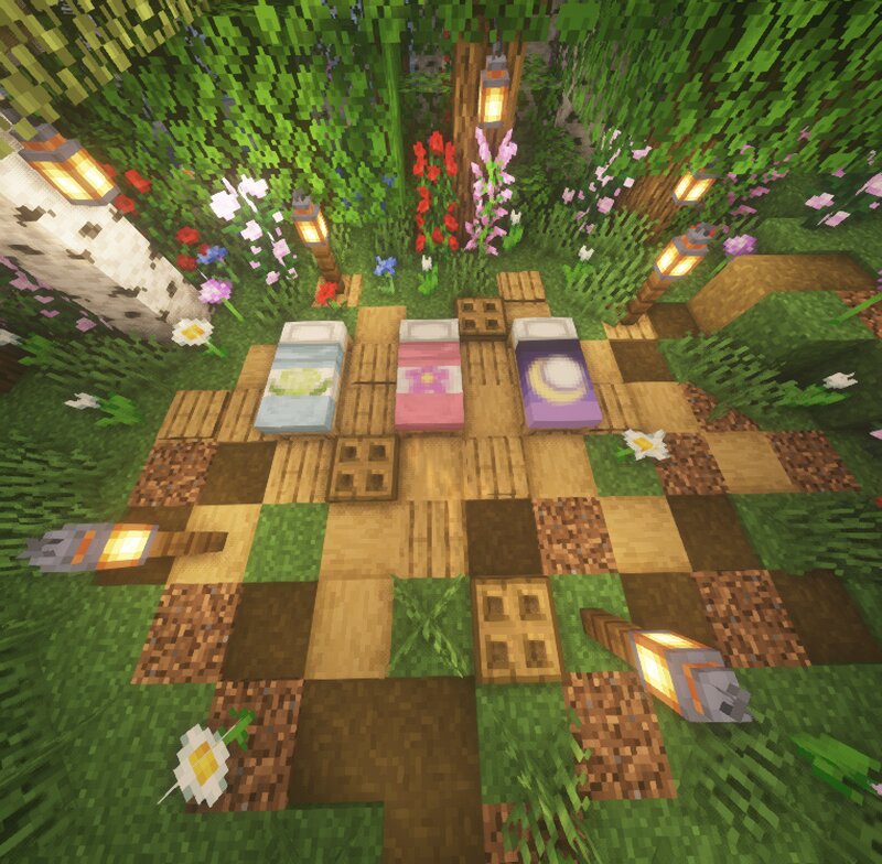 LGBTQ+ Pride Beds² Minecraft Texture Pack