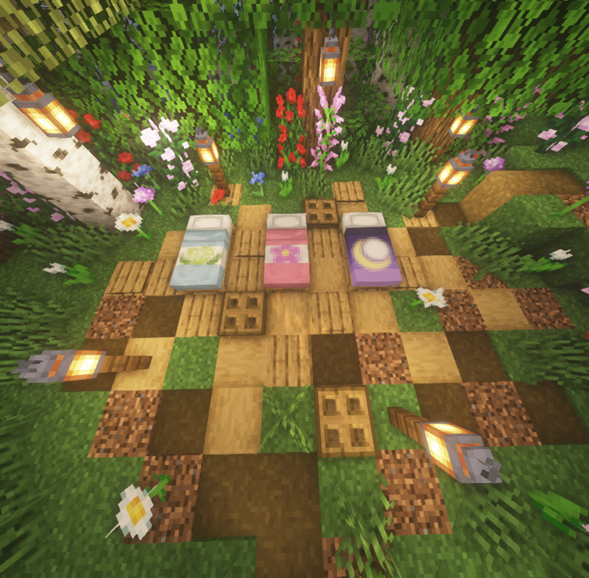 LGBTQ+ Pride Beds² Minecraft Texture Pack