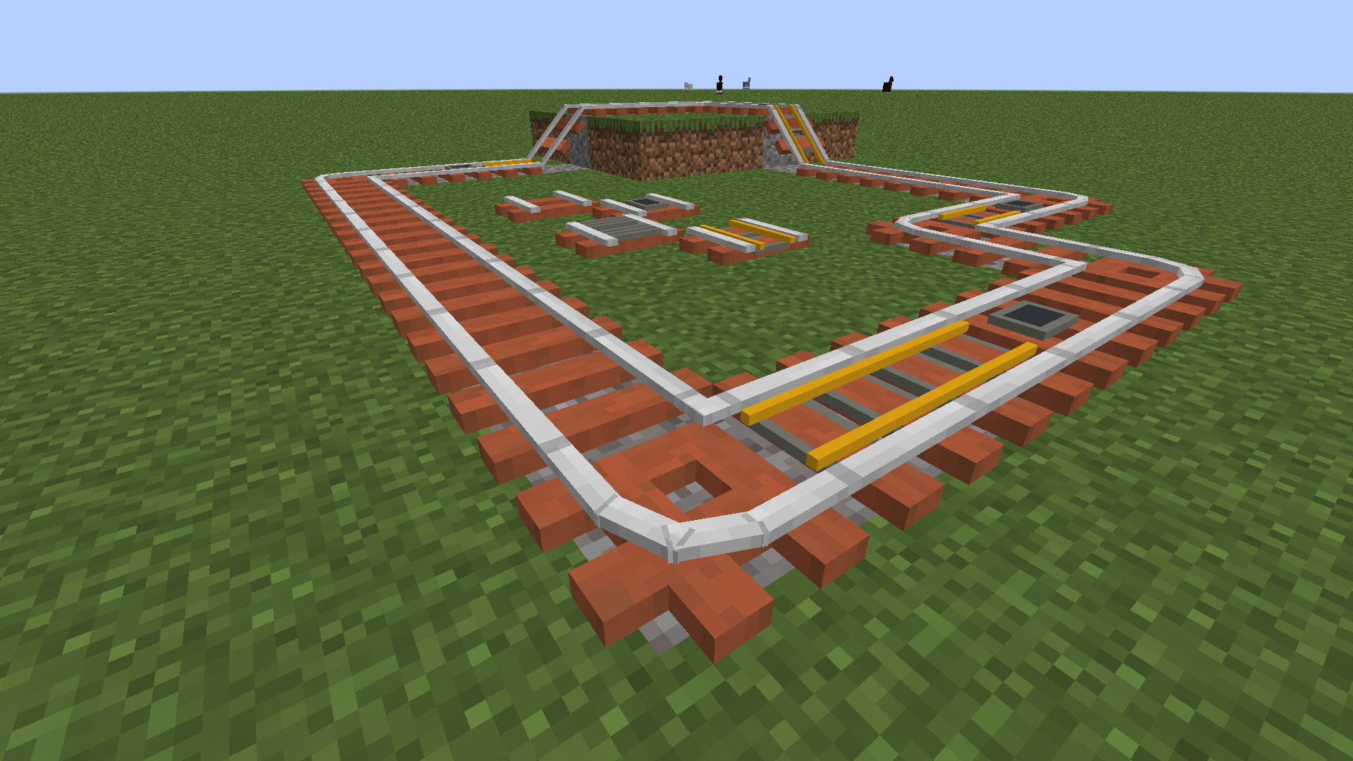 Stripped Acacia Log Rails! (1.17 but will most likely work from 1.15 ...