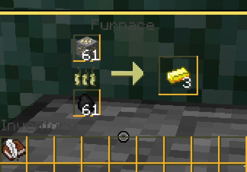 GoldenUI Minecraft Texture Pack