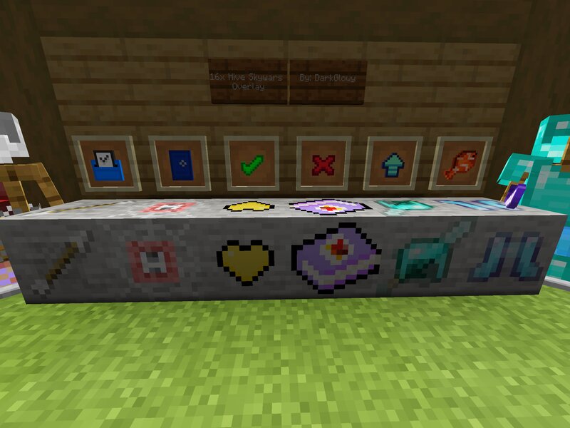 16x Hive Skywars Overlay Minecraft Texture Pack