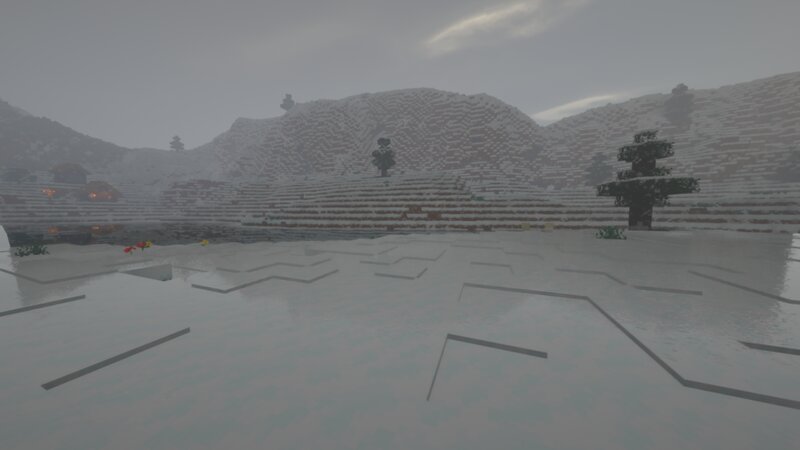 Snowy snow Minecraft Texture Pack