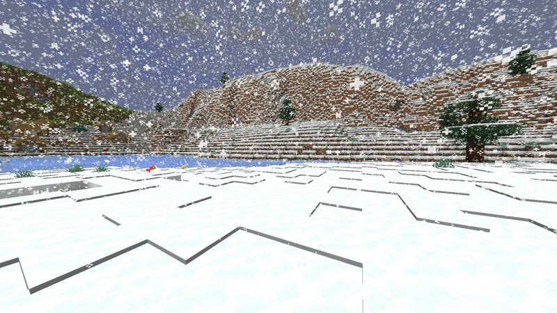 Snowy snow Minecraft Texture Pack