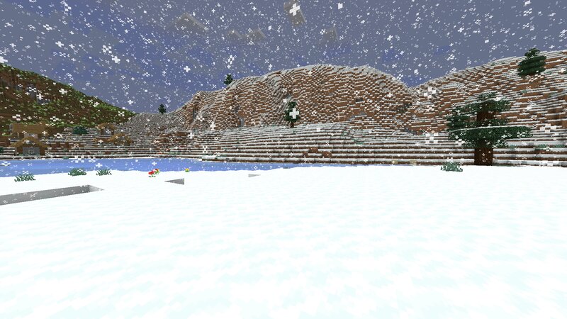 Snowy snow Minecraft Texture Pack