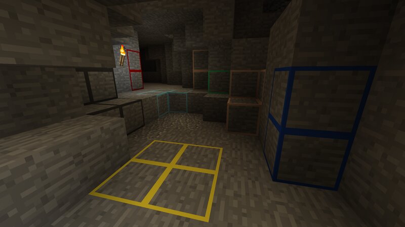 Veinless Ores (Programmer Art Included) Minecraft Texture Pack
