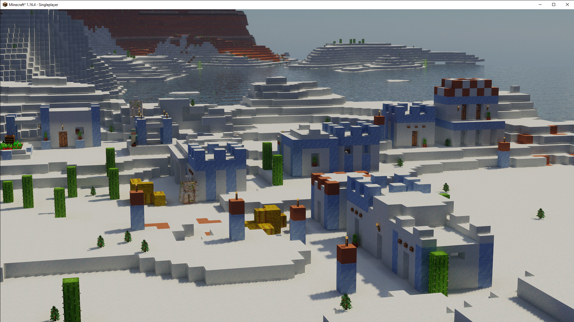 Trapped In Winter Minecraft Texture Pack