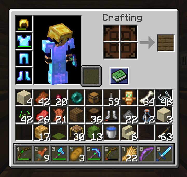 Moxwel's InventorySense UI "1.4.3" — Coloured theme addons Minecraft ...