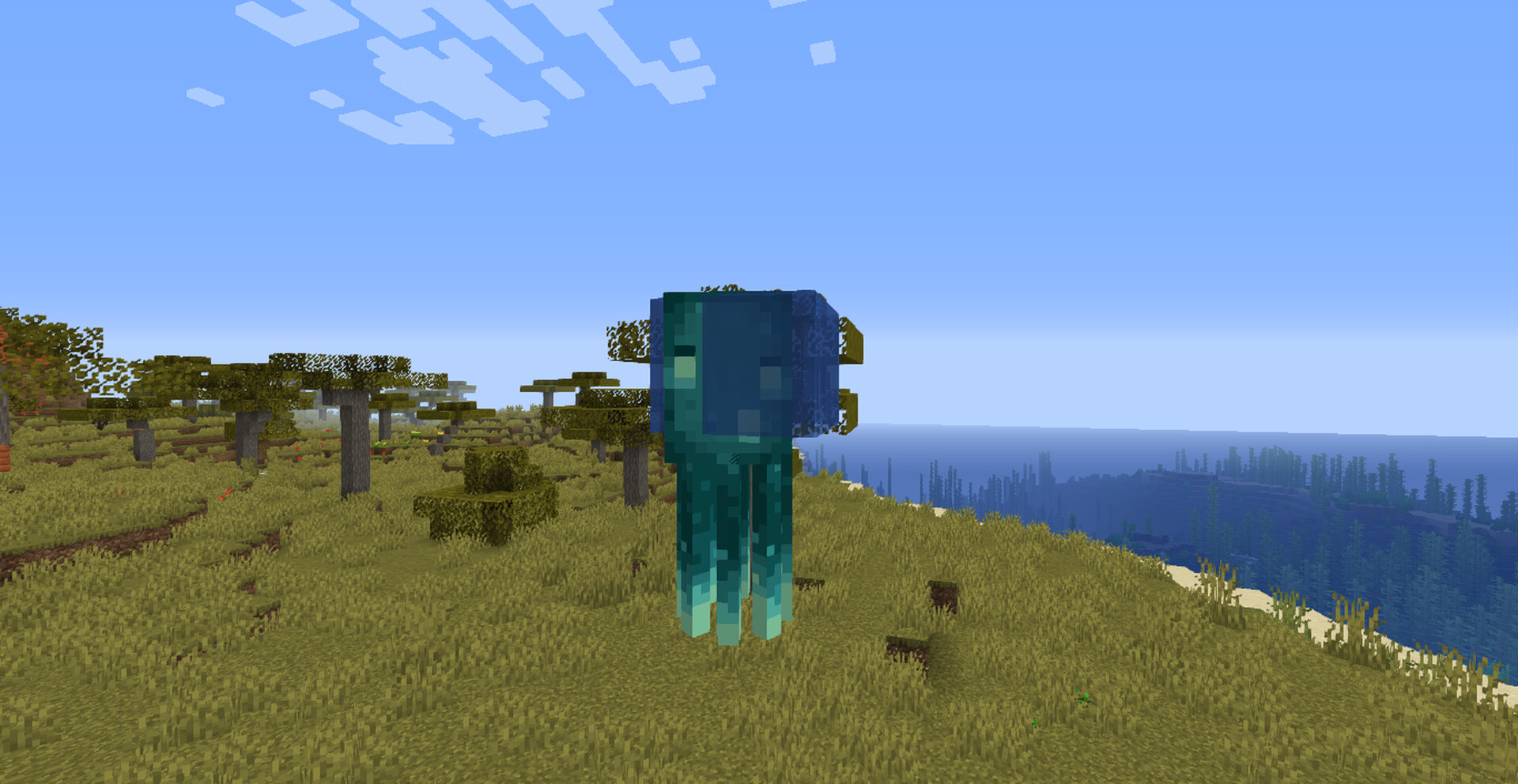 Glow Squid Minecraft Texture Pack