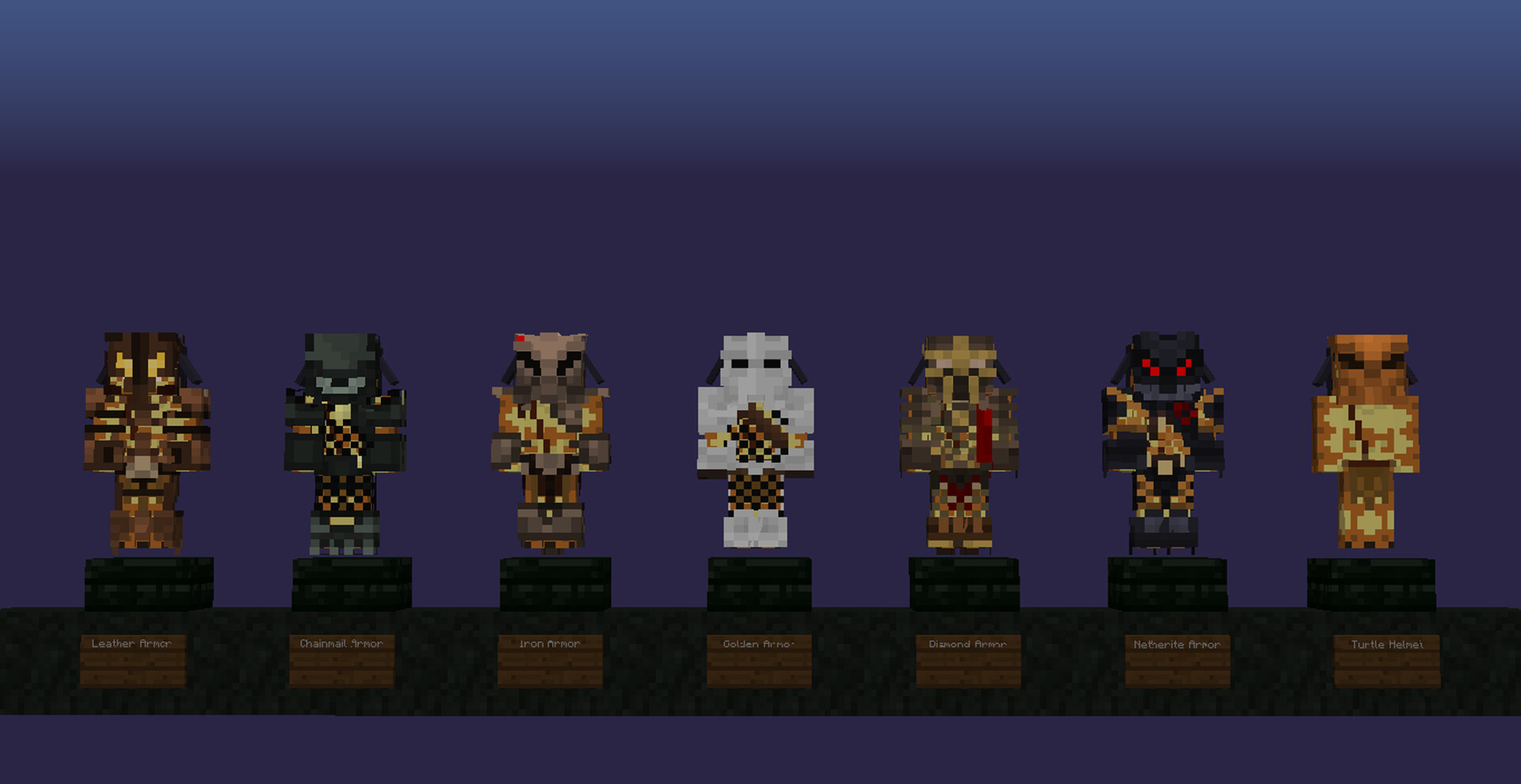 Predator 𝗔𝗿𝗺𝗼𝗿𝘀 & 𝗧𝗼𝗼𝗹𝘀 Minecraft Texture Pack