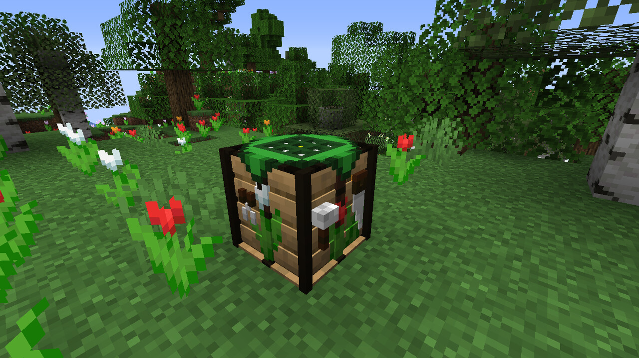3D Crafting table Biome variation Minecraft Texture Pack