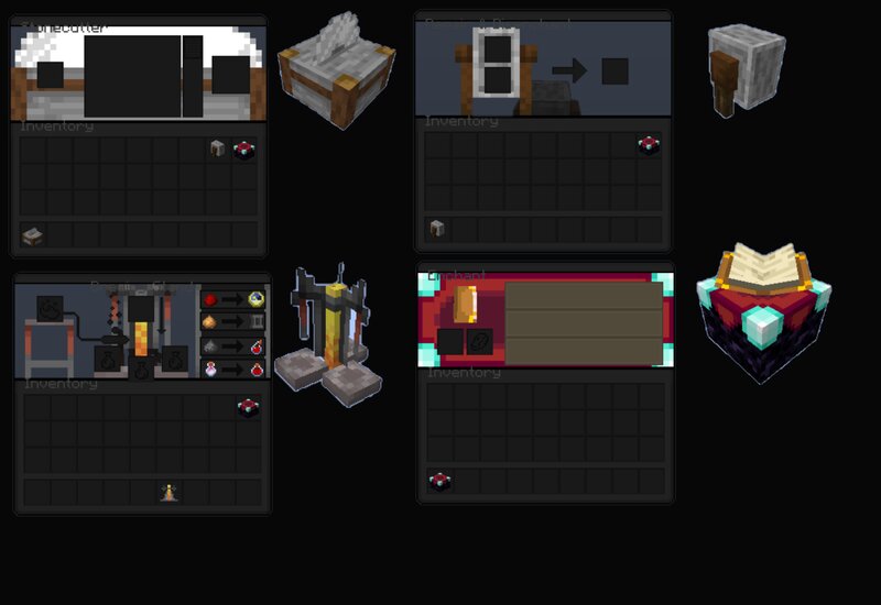 Dark Gui Minecraft Texture Pack