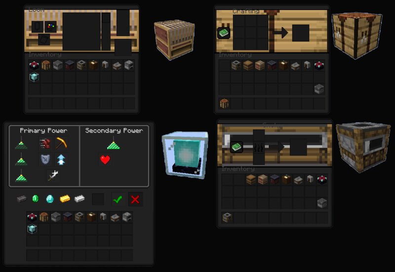 Dark Gui Minecraft Texture Pack