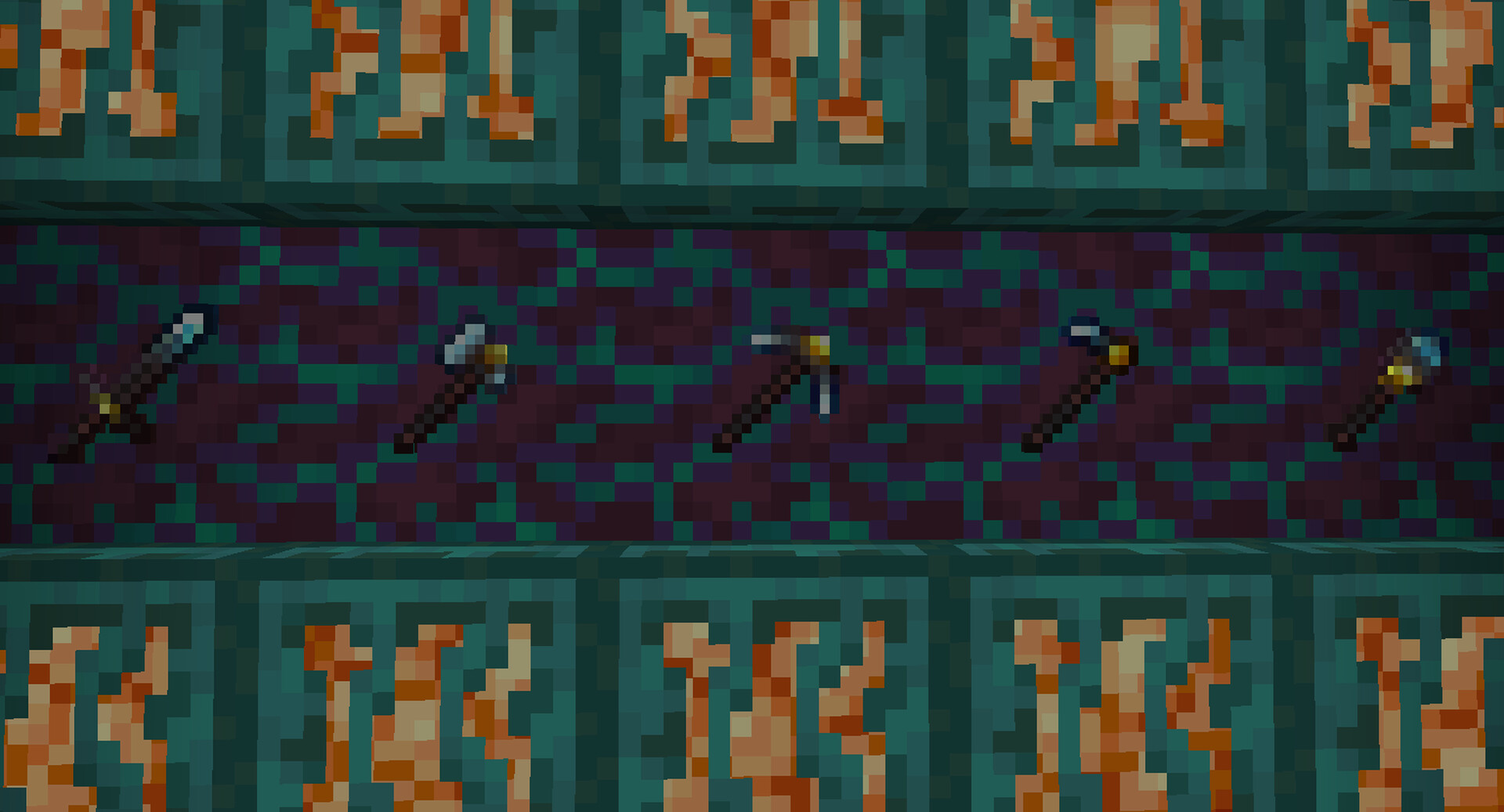 Gilded Netherite Minecraft Texture Pack