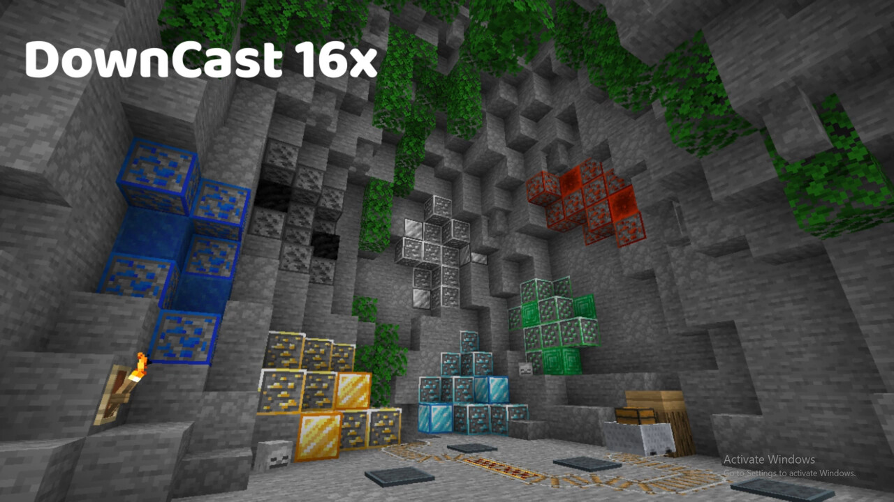 DownCast 16x Minecraft Texture Pack