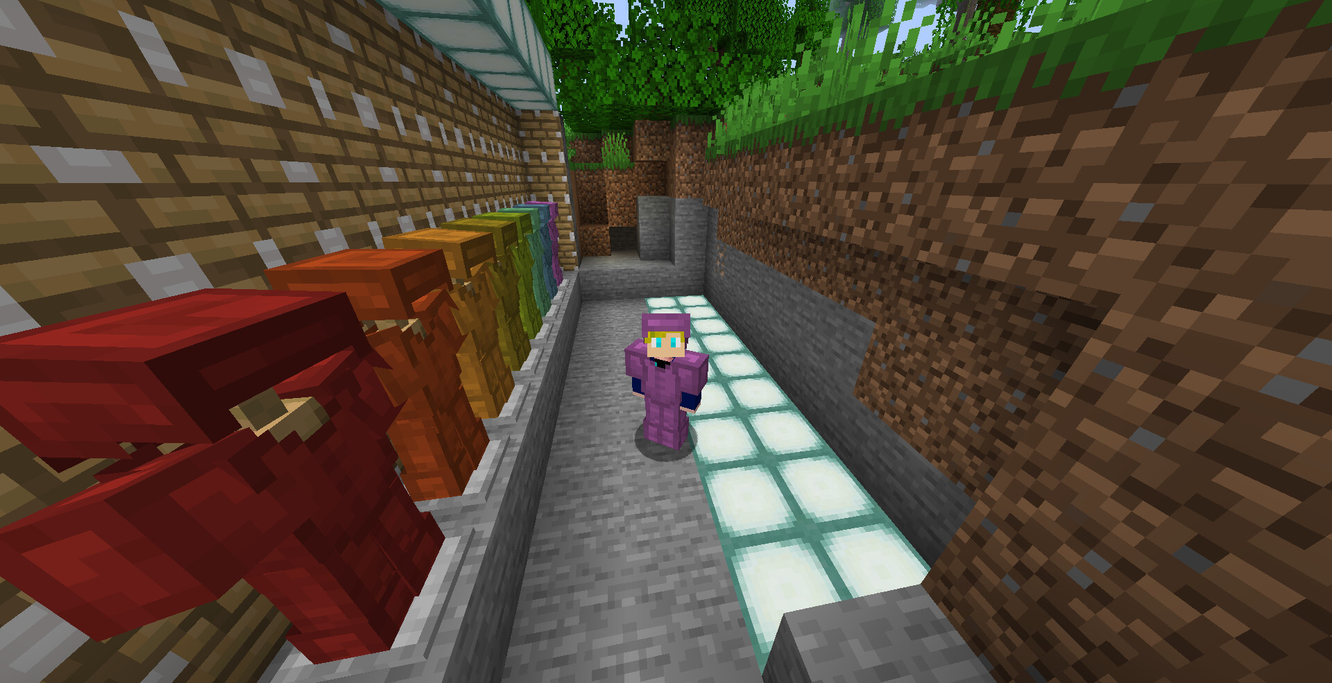 Leather: No More Brown Overlays on Leather Armor Minecraft Texture Pack