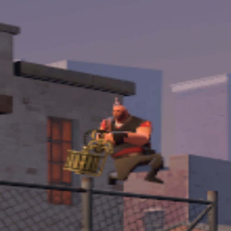 minecraft but all the paintings are the heavy tf2 Minecraft Texture Pack