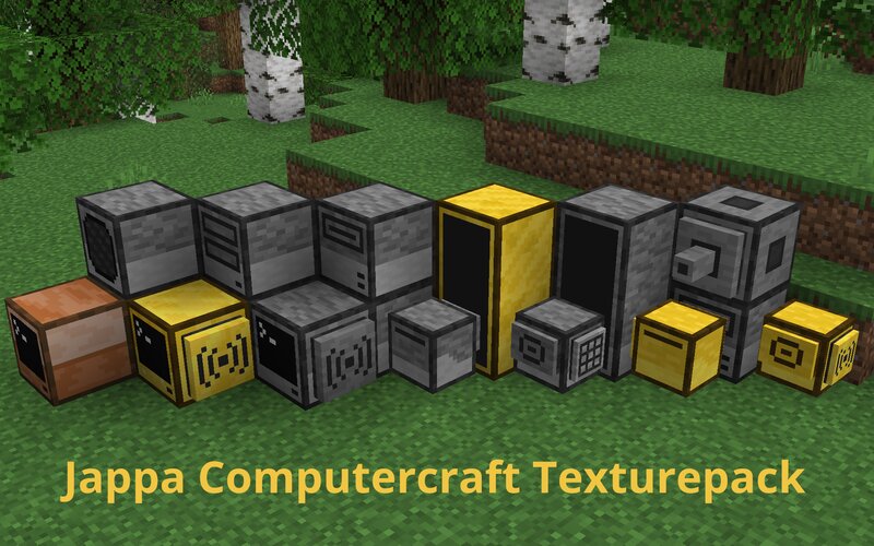Computercraft in Jappa's Style Minecraft Texture Pack