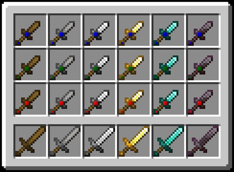 VEGC: Short Swords v1.0.2 [OptiFine] Minecraft Texture Pack