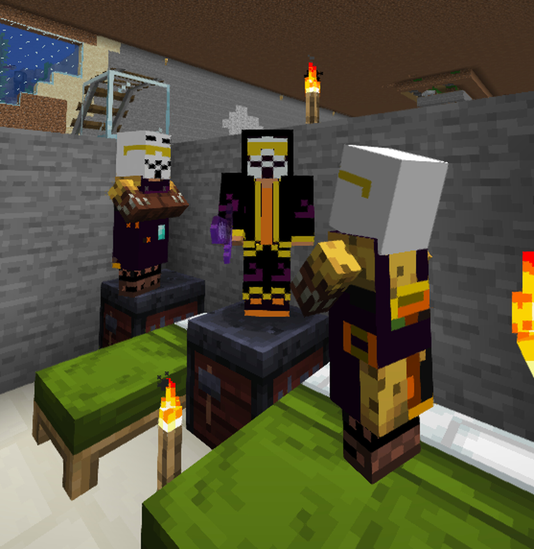 Hacker(Anonymous) Pack 1.16.5 - 1.19 Minecraft Texture Pack