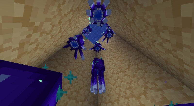 RGB Glow squids Minecraft Texture Pack