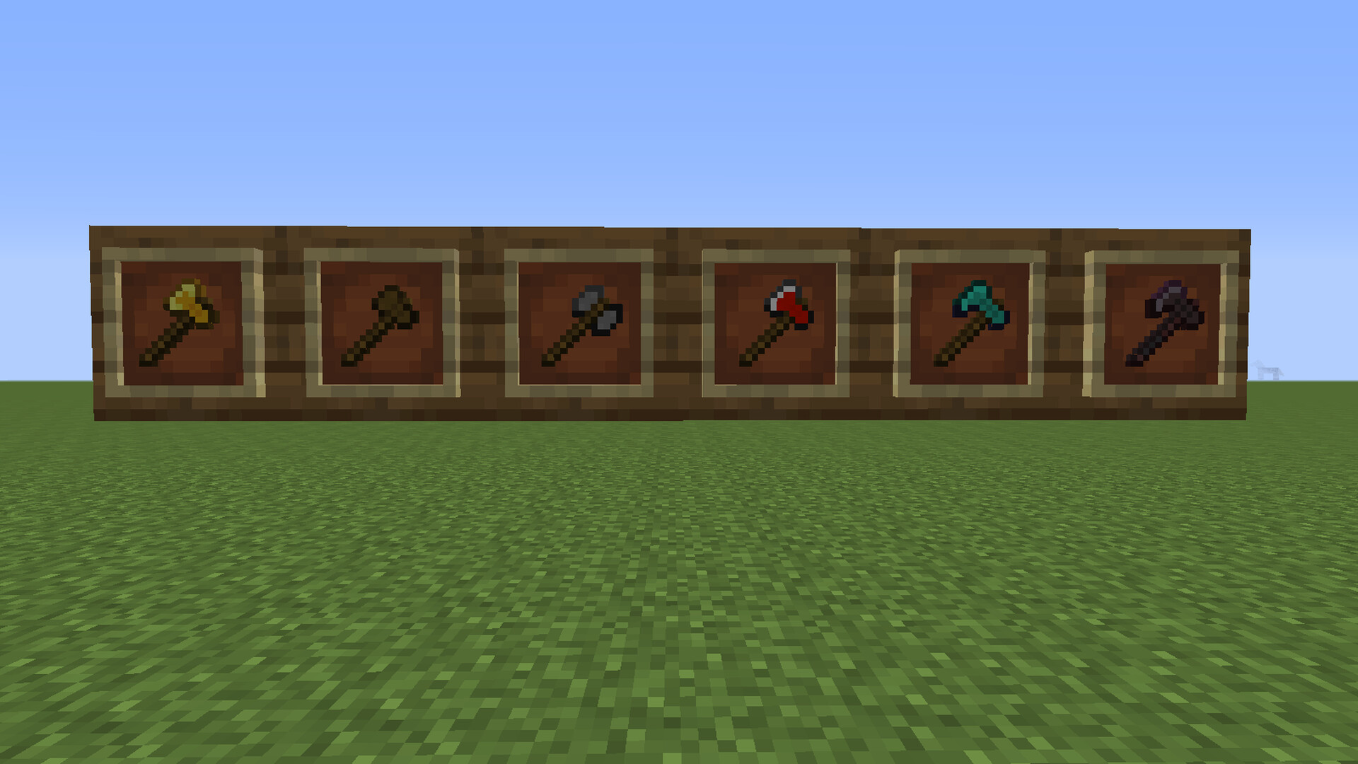 swords and axes Minecraft Texture Pack