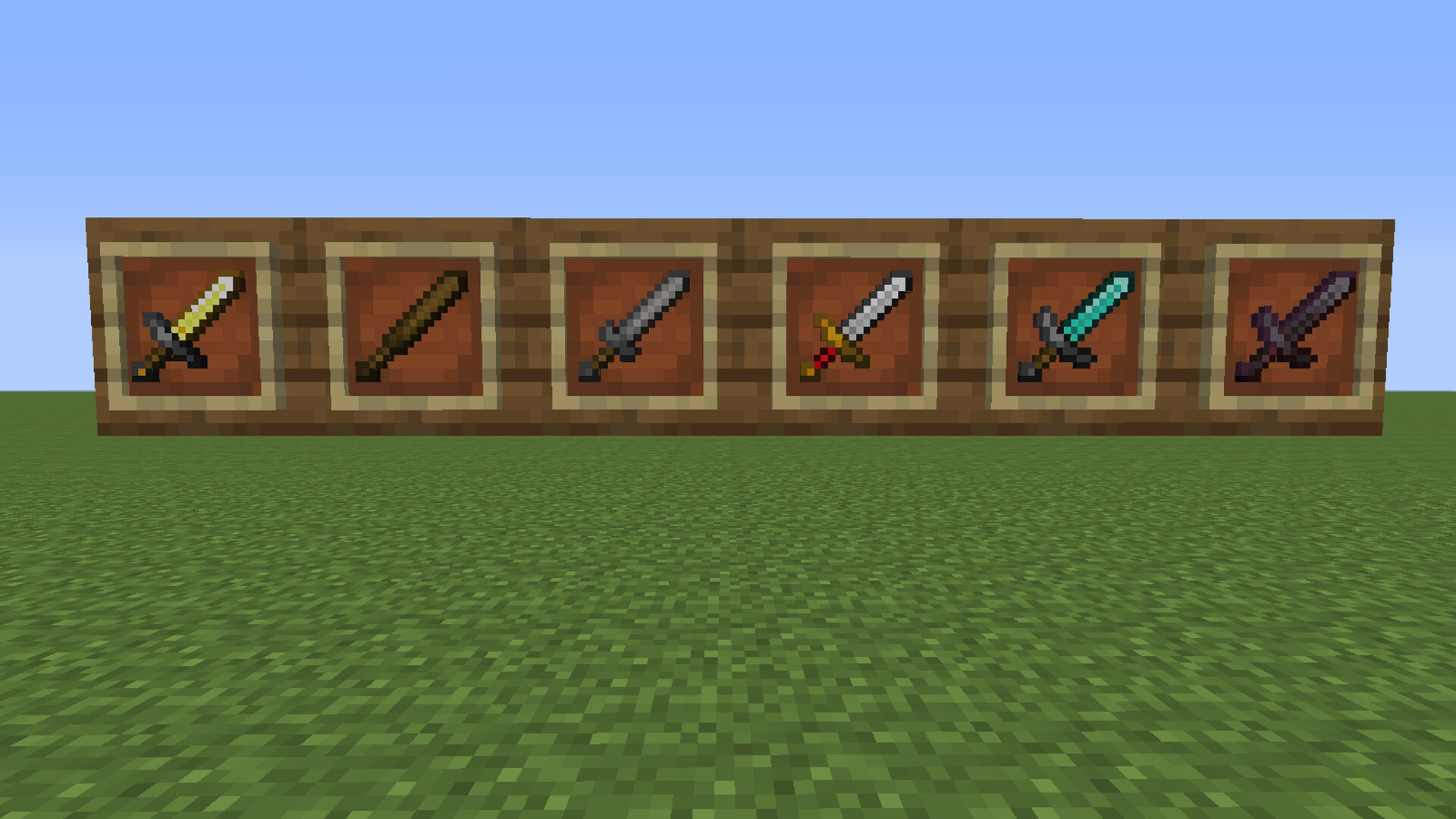 swords and axes Minecraft Texture Pack