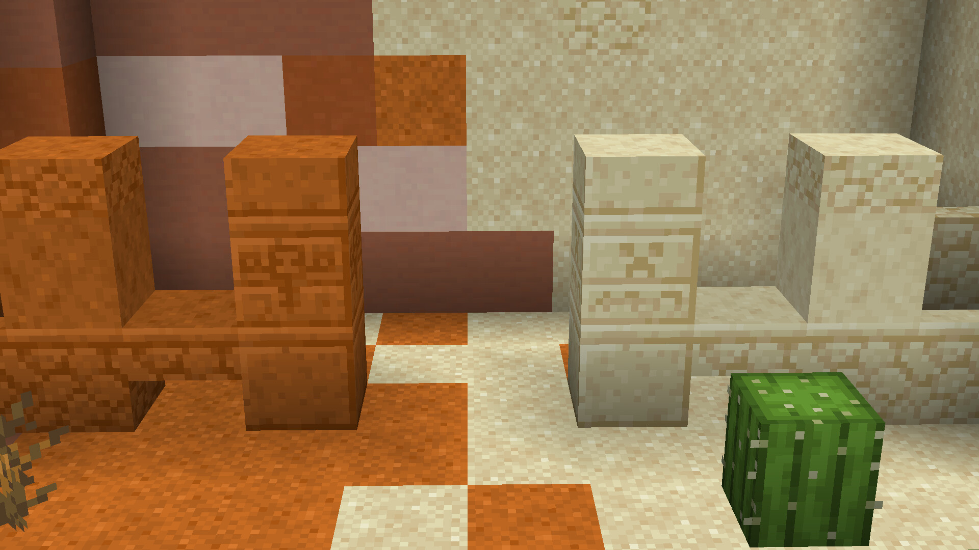 Sandstone Tweaks Minecraft Texture Pack