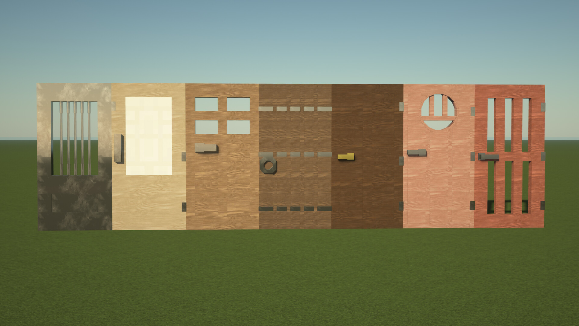 raserdomi's 3D Door Models Minecraft Texture Pack