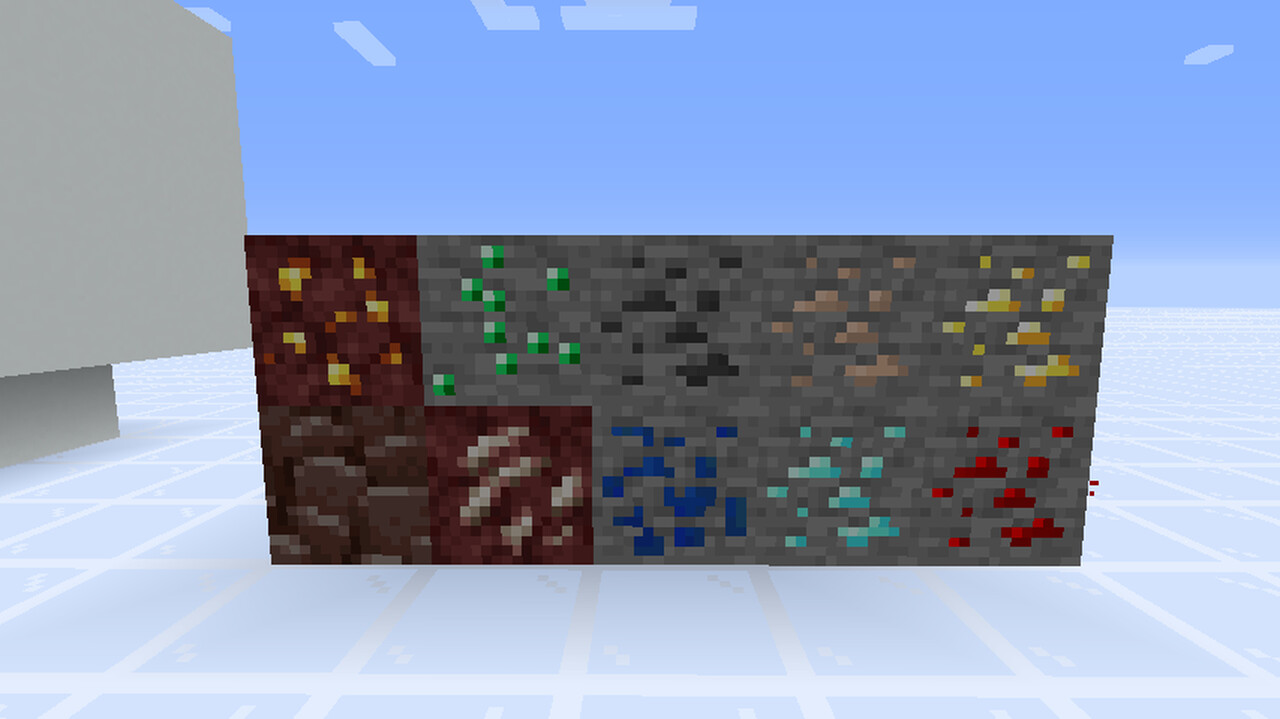 Obvious Ores Minecraft Texture Pack