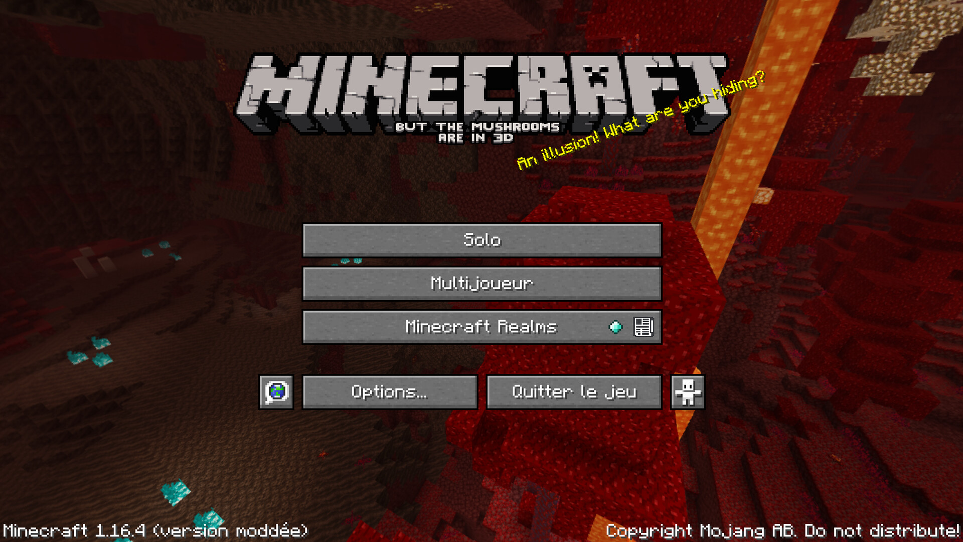 3D Mushrooms Minecraft Texture Pack