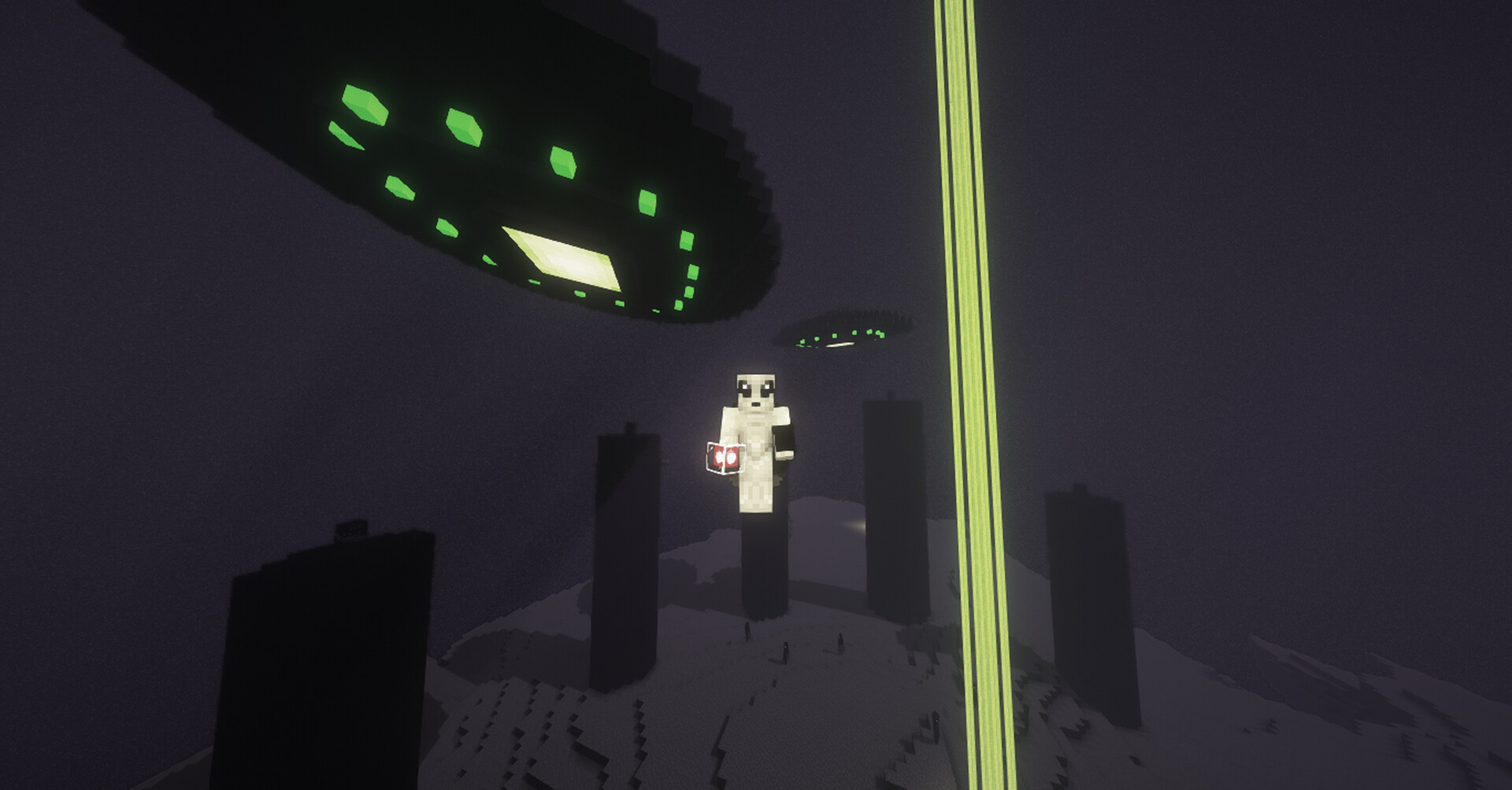 UFO Phantom Resource Pack 1.16+ With Sounds Minecraft Texture Pack