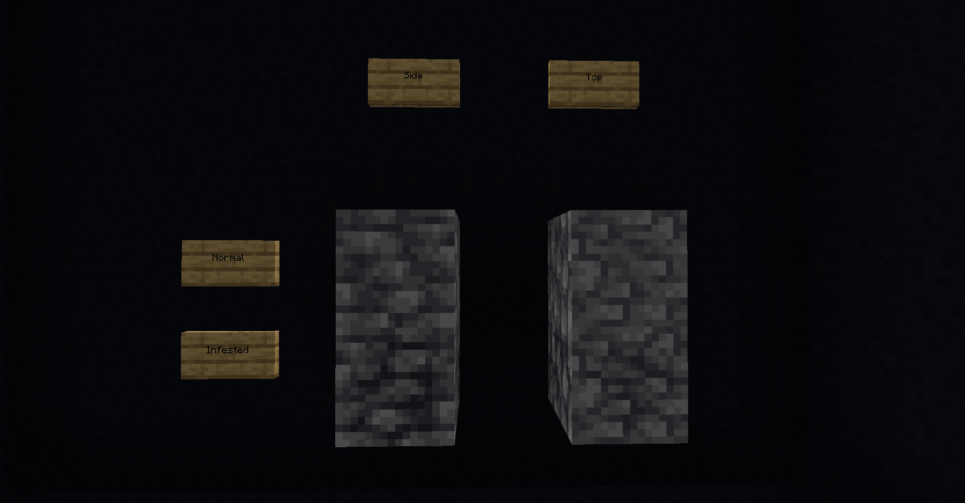Better Infested Stone Minecraft Texture Pack