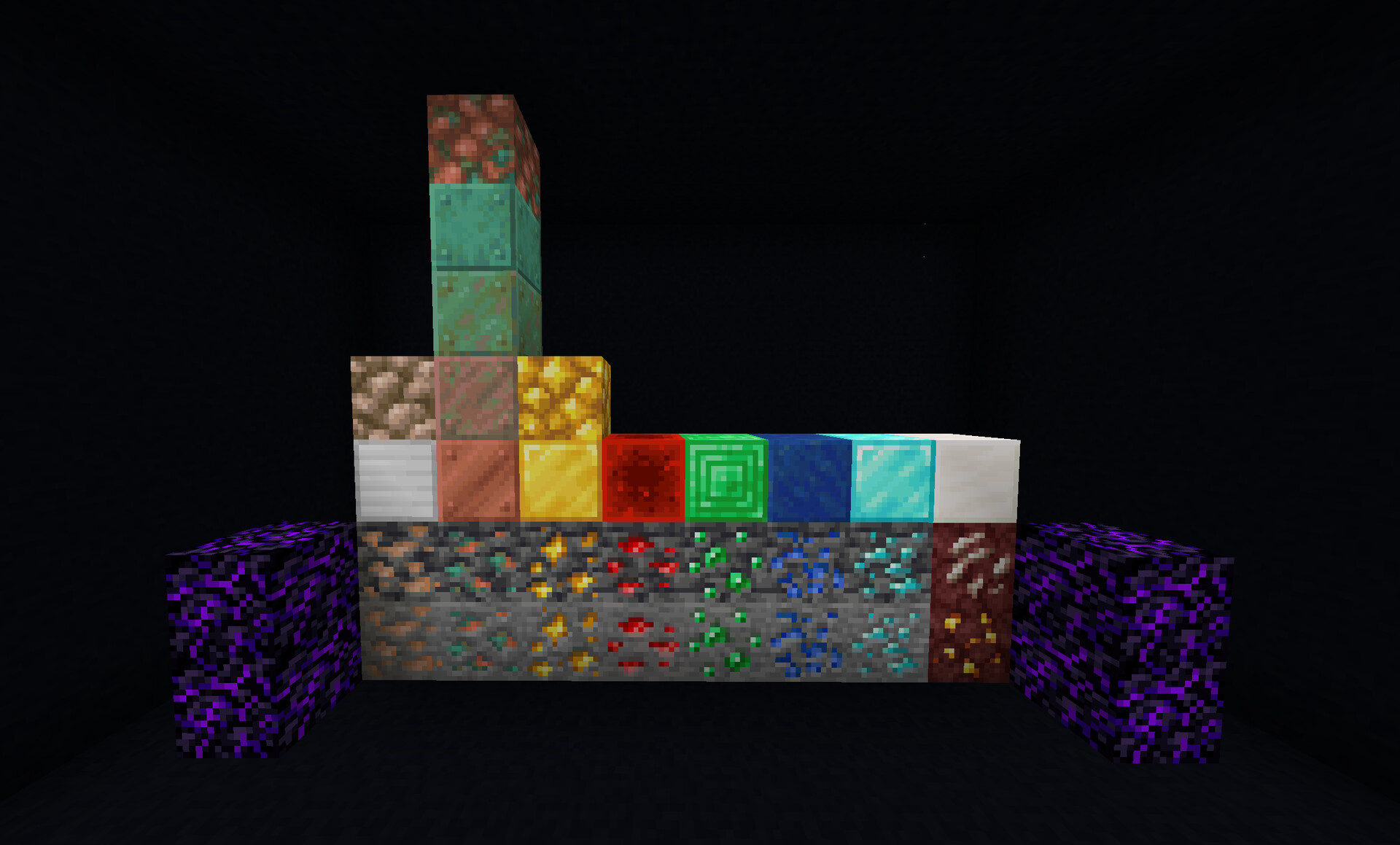 [Optifine / Fabric] Basic Emissive Textures Minecraft Texture Pack