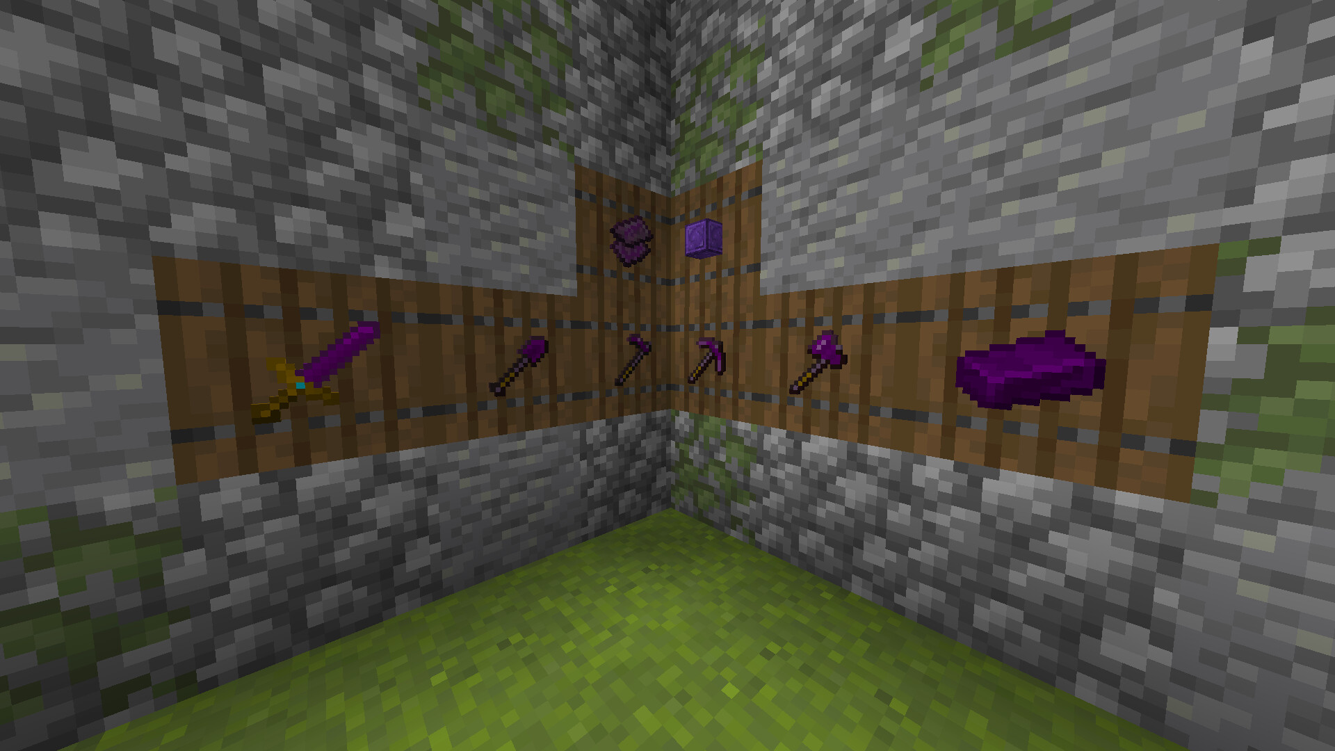 Galactic Netherite Minecraft Texture Pack