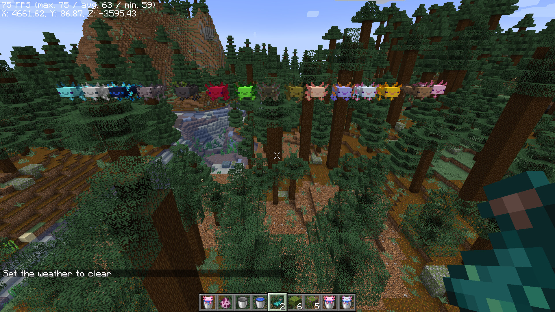 More Axolotl Variants Mod texture pack CIT edition Minecraft Texture Pack